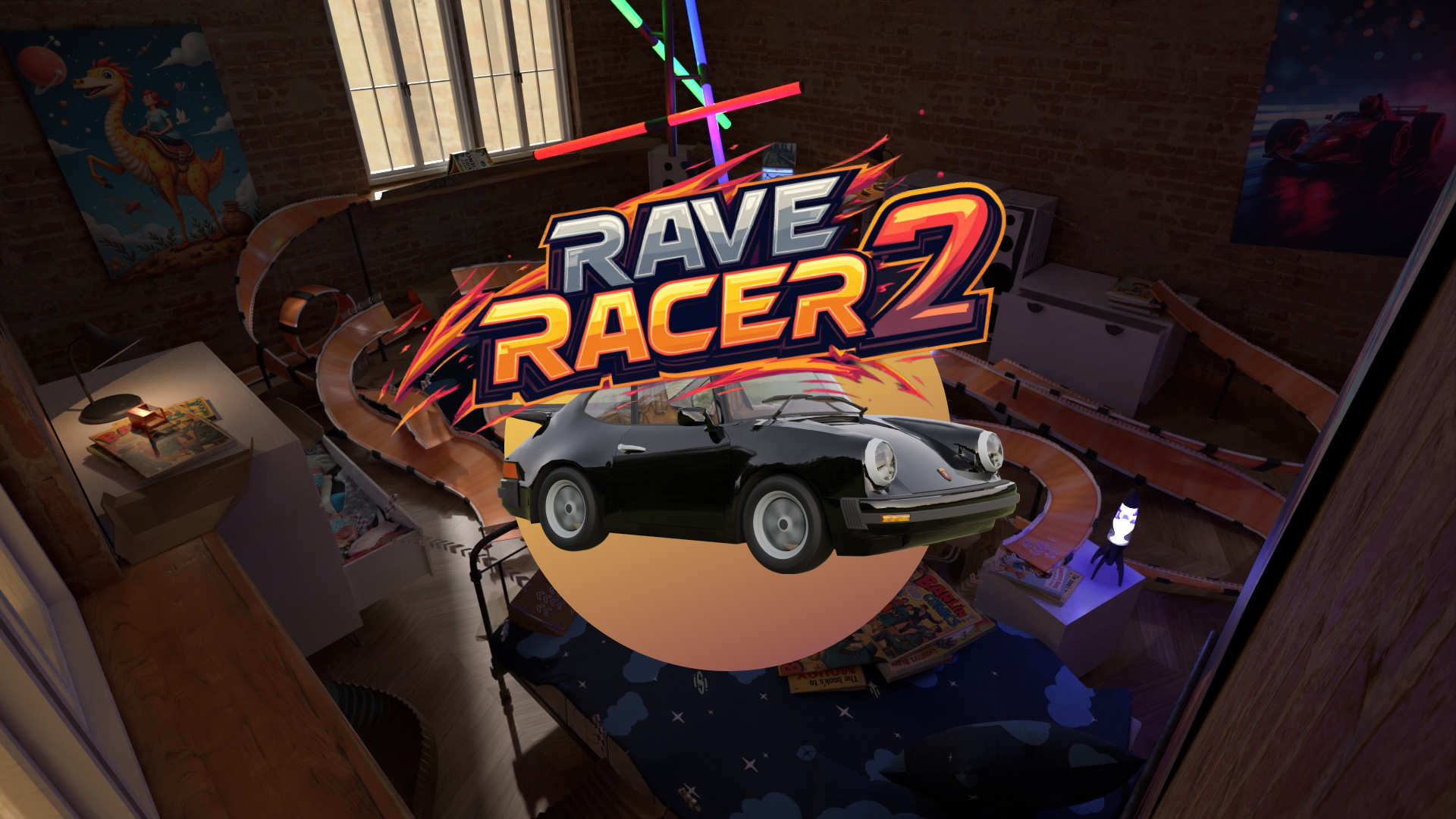 RAVE RACER Browser Racing Game | RAVE.SPACE